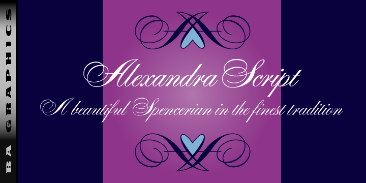 Alexandra Script Font | StylishFont