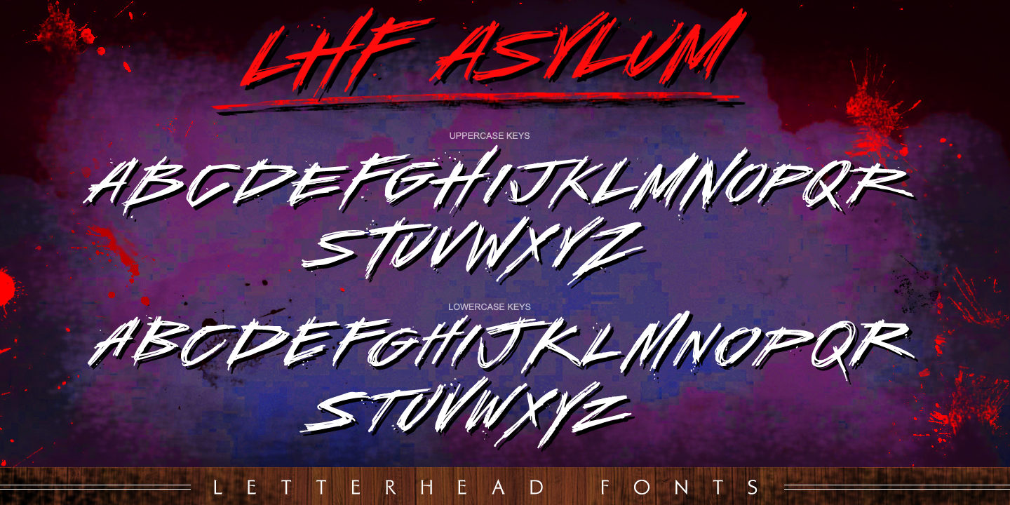 LHF Asylum Font