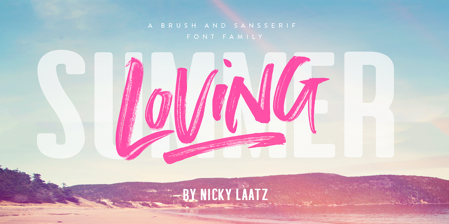 Summer Loving Sans Font